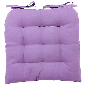 vanki Soft Chair Cushion/Pad - 14" x 14", Light Purple