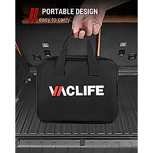 VacLife Tire Inflator Storage Bag - Air Compressor Portable Bag, Storage Bag for Air Pump for Car Tires, Carrying Case for Air Compressor for Car, Tire Pump Travel Bag, for VL701, VL708 & VL748