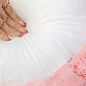 ZTGD Cat Paw Cushion, Cat Claw Seat Cushion Skin-Friendly Wear Resistant PP Cotton Cat Paw Shaped Chair Cushion for Home White 70cm x 60cm 70cm x 60cm