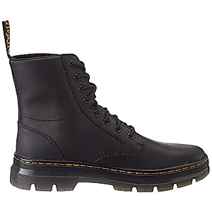 Dr. Martens unisex adult Lace Fashion Boot, Black Wyoming, 10 Women 9 Men US