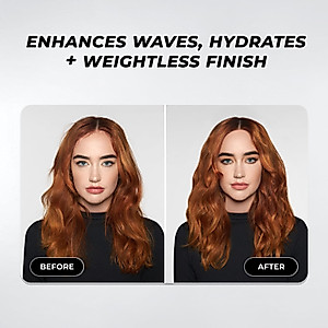 XMONDO Hair Wavetech Hydrating Wave Cream - Vegan Formula with Coconut & Argan Oil for Breakage Protection and Hair Hydration, 5 Fl Oz 1-Pack