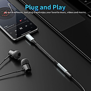 Lightning to 3.5 mm Headphone Jack Adapter, 2 Pack [Apple MFi Certified] for iPhone 3.5mm Headphones/Earphones Aux Audio Adapter Dongle for iPhone 14 13 12 11 XS XR X 8 7 iPad, Support Music + Calling