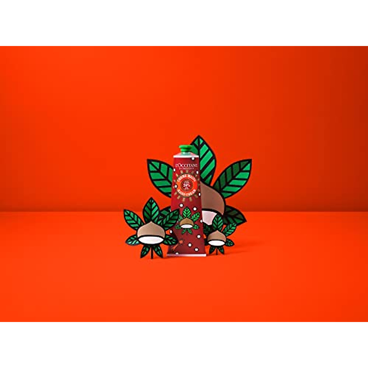 L'Occitane Shea Chestnut Hand Cream,  Limited Edition, Nourish&Soften 1 Oz