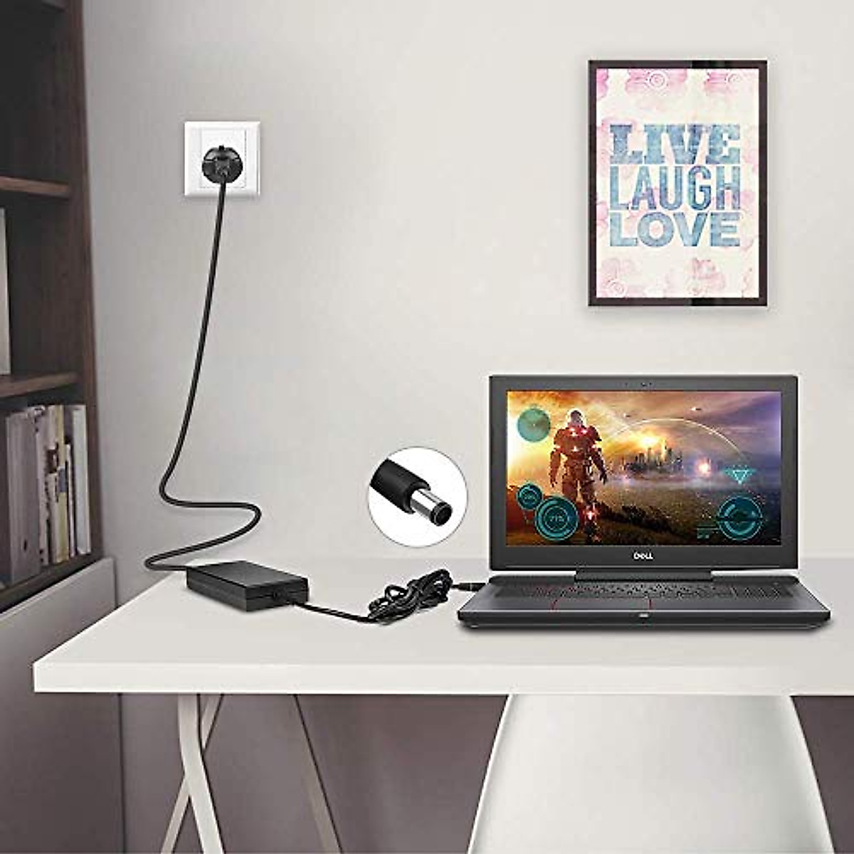 180W 19.5V 9.23A AC Power Adapter Charger Cord fit for Dell Alienware 15 R3 M14X M15X Precision 7510 Precision 17 7710 M4600 M4700 M4800 74X5J JVF3V DA180PM111 Laptop