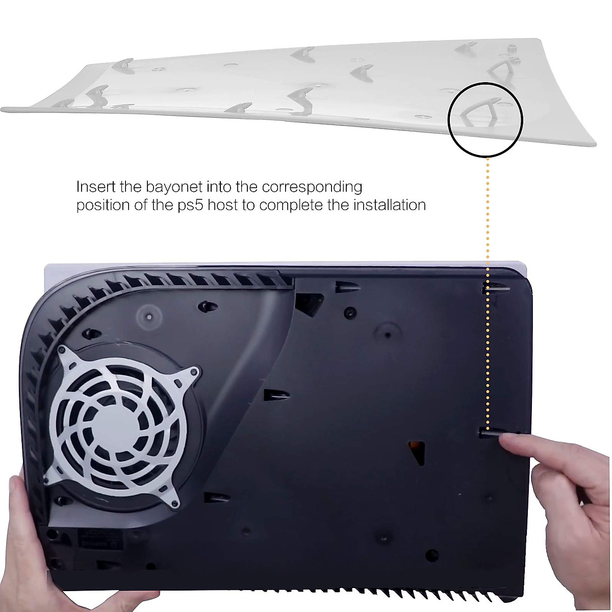 PS5 Digital Version Plate (Gray)