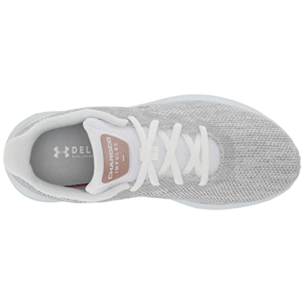 Under Armour Women's Charged Impulse 2 Knit Running Shoe, White (105)/White, 8.5