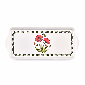 Pimpernel Botanic Garden Collection Sandwich Tray | Serving Platter | Crudité and Appetizer Tray | Made of Melamine | Measures 15.1" x 6.5" | Dishwasher Safe