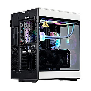 Velztorm Praetix Gaming Desktop PC (14th Gen Intel i9-14900K 2.40GHz, GeForce RTX 4090 24GB, 128GB DDR5, 2TB PCIe SSD + 6TB HDD (3.5), 360mm AIO, RGB Fans, 1000W PSU, WiFi 6, Win 10 Pro) VELZ0076