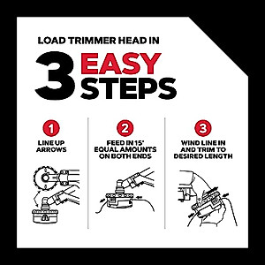 Oregon Trimmer Head Replacement, 4-1/2-inch Speed Feed, Fits Most Straight-Shaft Trimmers (55-265)
