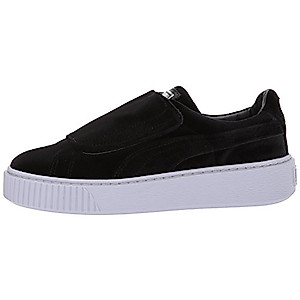 PUMA Basket Platform Strap VR Puma Black/Puma Black/Icelandic Blue 8.5 B (M)
