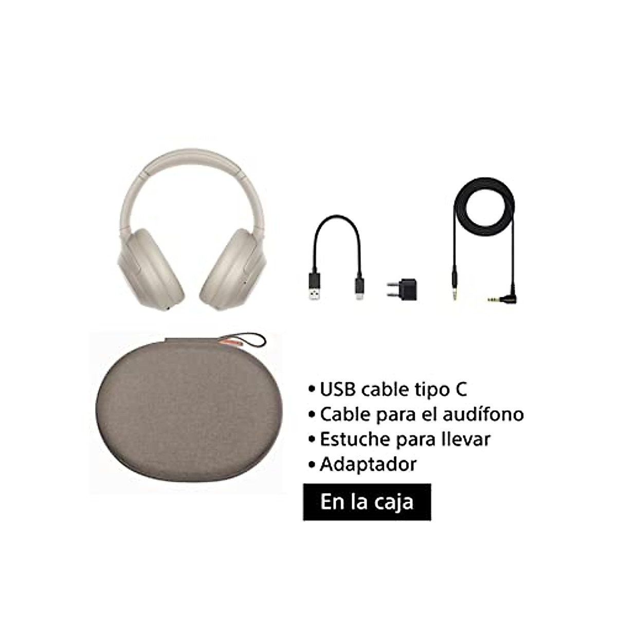 Sony WH-1000XM4 Wireless Industry Leading Noise Canceling Overhead Headphones with Mic for Phone-Call and Alexa Voice Control, Silver (Renewed)