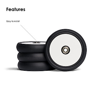 BABYZEN YOYO Wheel Pack - Four Replacement Wheels for Stroller - Includes Parts & Tools for Easy Assembly