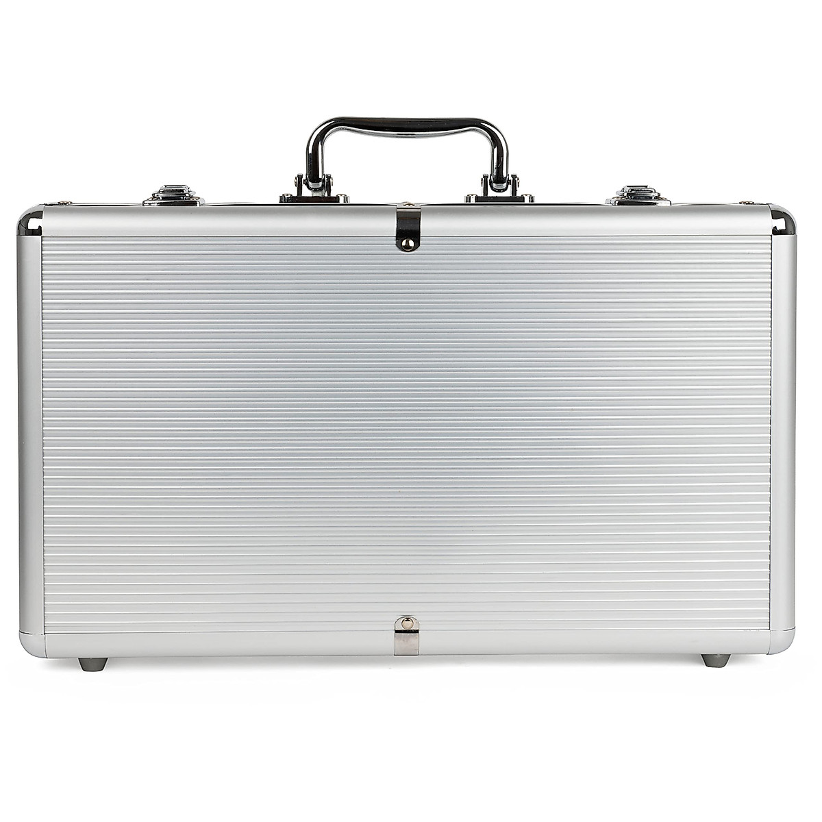 Spin Master Games Professional Texas Hold ‘Em Poker Set, Classic Game with 200 Dual-Toned Chips and Cards in an Aluminum Case