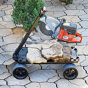 Mighty Max Cart Platform Hand Truck & Moving Dolly, Black - 250 lb Capacity (Flatbed Only) 100% USA Made