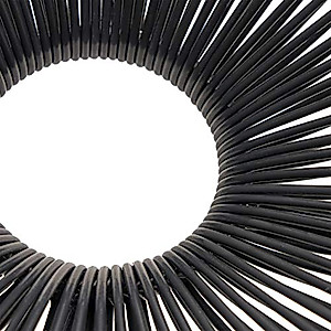 Major Outdoor Hammock Weave Chair with Steel Frame (Set of 2) - Black Finish