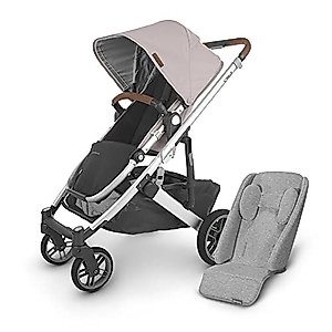 Cruz V2 Stroller - Alice (Dusty Pink/Silver/Saddle Leather) + Infant Snug Seat