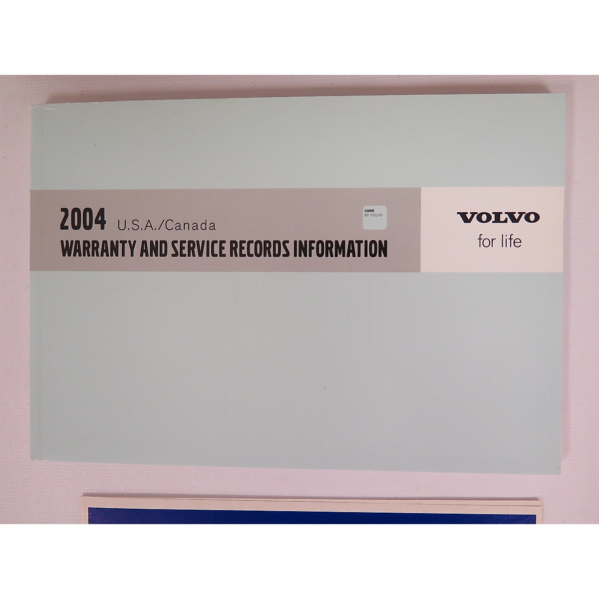 VOLVO 2004 S60 & S60R ORIGINAL OWNERS MANUAL KIT