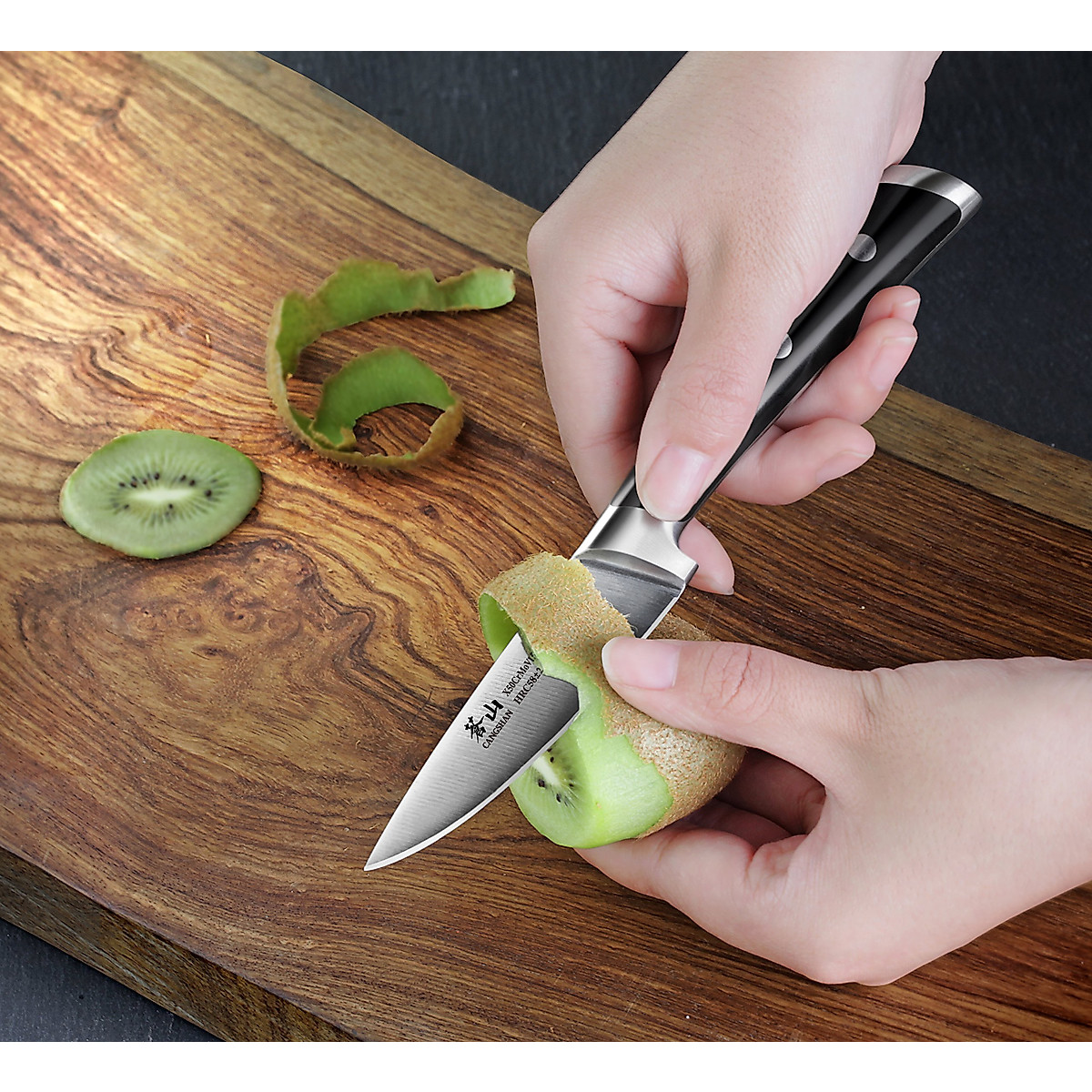 Cangshan S Series 1020403 German Steel Forged Paring Knife, 3.5-Inch Blade