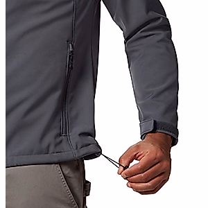 Columbia Men's Ascender Softshell Front-Zip Jacket, Graphite, Medium