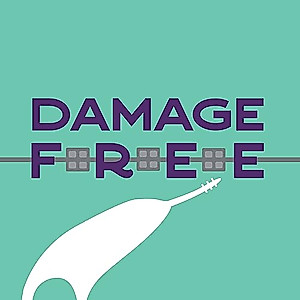 Platypus Orthodontic Flossers for Braces | Ortho Picks for Adults & Kids | Fits Under Arch Wire | Non-Damaging | Encourage Flossing Habits | Floss Teeth in Under Two Minutes (40 Count (Pack of 2))