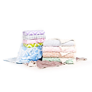 Tadpoles Lightweight Plush Double Layer Baby Blanket, Baby Swaddle Blanket, Crib Blanket, Receiving Blanket, Super Soft Blanket (30”x36”, Grey Houndstooth Print)