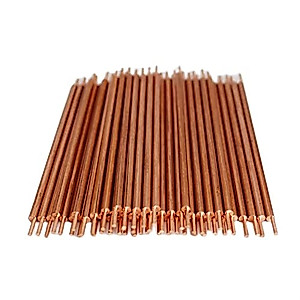 welding rod 3x100mm Point Diameter 1.4mm/1.8mm Spot Welding Rods Needles Alumina Copper Welding Rod Electrodes For Spot Welder (Size : 3x100x1.4mm 100pcs)