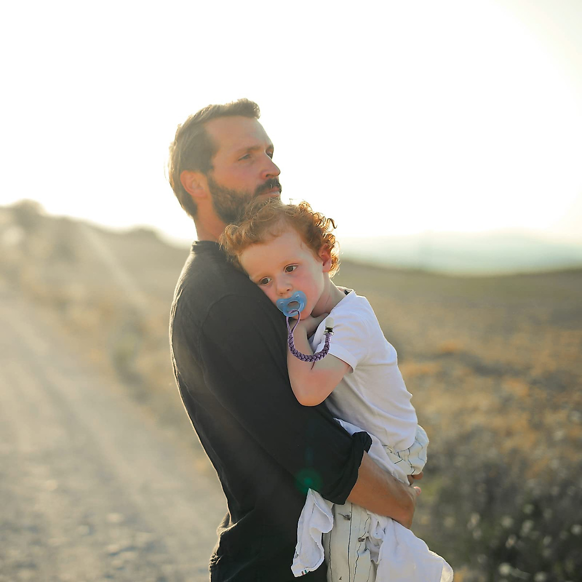 7 Pcs Braided Pacifier Clip Baby Girls for Boys, Handmade Cotton Pacifier Holder Binky Clips Fits All Pacifiers Modern Unisex Smoother Clip Baby Gifts