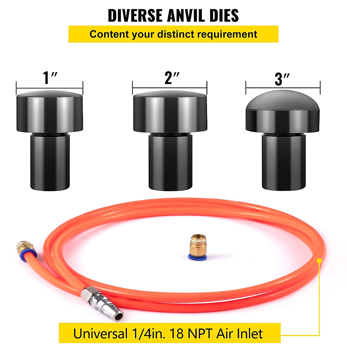 VEVOR Pneumatic Planishing Hammer, 19.63" Throat Power Hammer Blacksmithing, Planishing Hammer w/Foot Pedal & Steel Stand, 50-100PSI Air Planishing Hammer, English Wheel for Industrial Metal Shaping