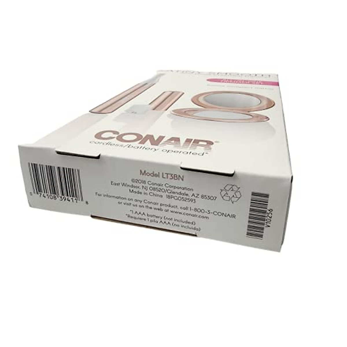 Conair Satiny Smooth Dual Blade Precision Trimmer w/ Bonus Compact Mirror