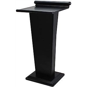 MObyat Lectern Podium Stand,Lectern Tabletop Lectern Podium Hosting Reception Heavy Duty Commercial Podium Tall Podium for Floor Wooden Lectern Podium for Church School Presentation
