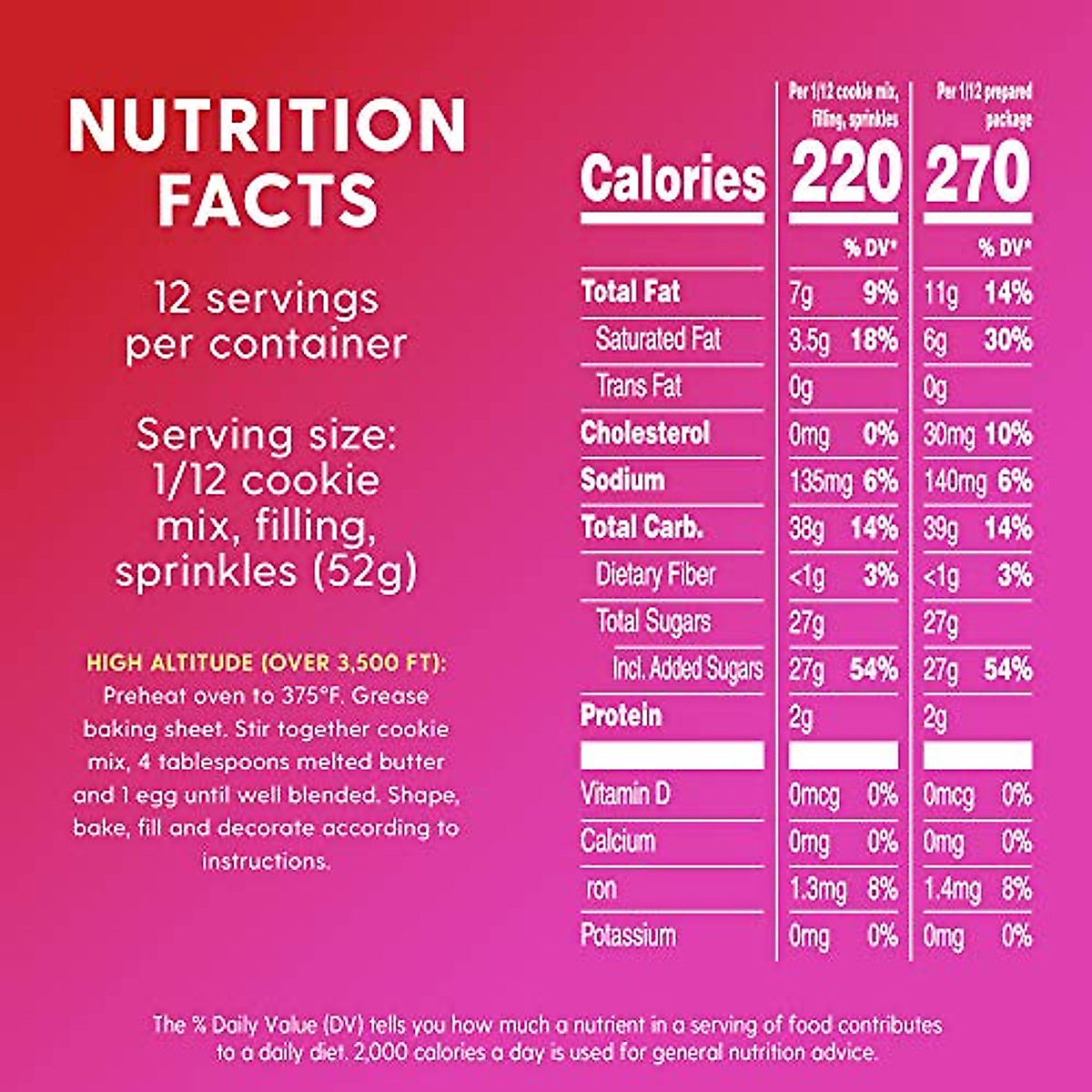 Duncan Hines Epic Kit, Cookie Dough Cookie Mix Kit, 22.19 oz, 22.187 oz