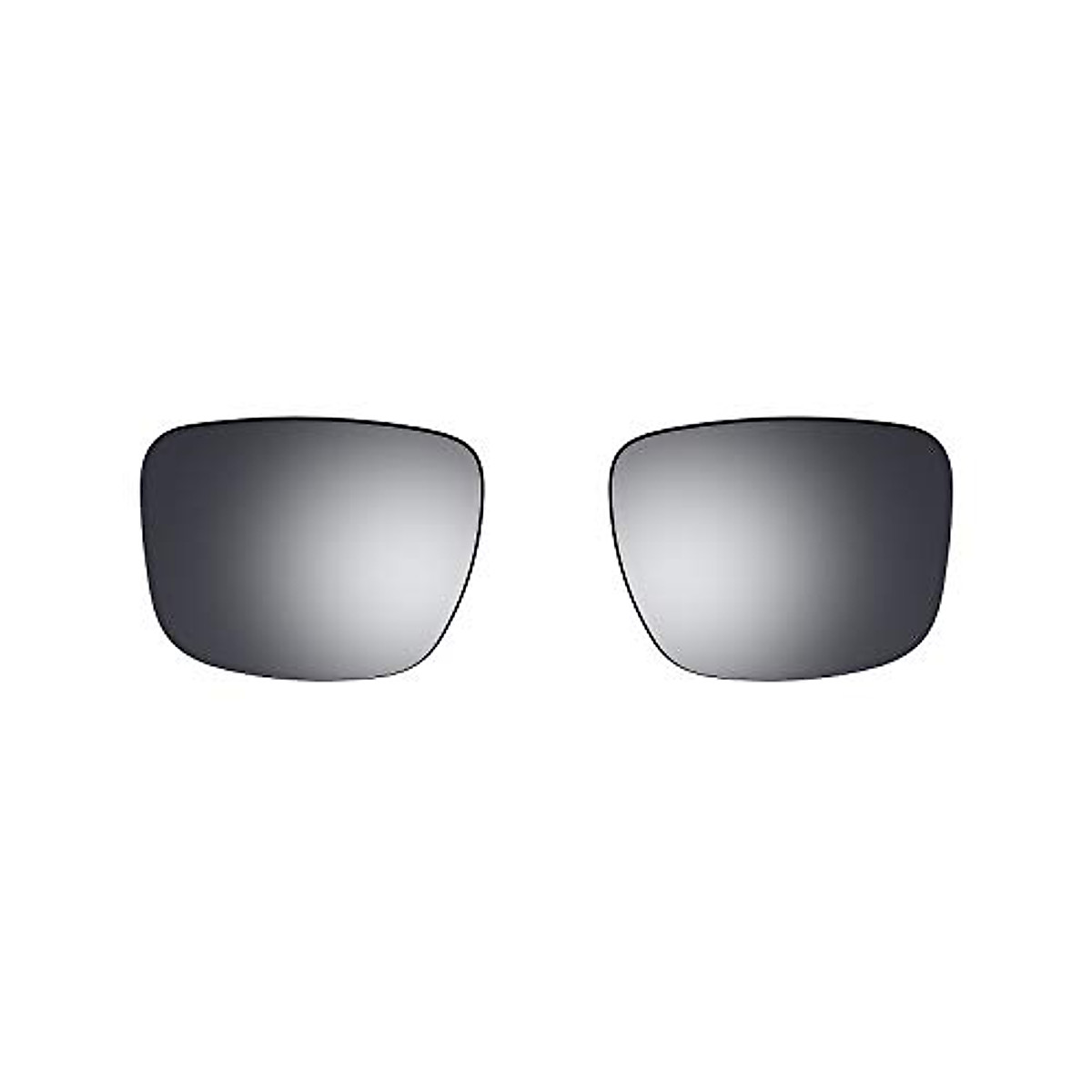 Bose Mirrored Silver, Tenor Polarized Square Replacement Sunglass Lenses, Lens Width: 55 mm