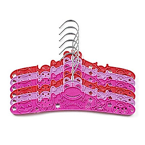 Kidorable Plastic Hanger Set for Girls