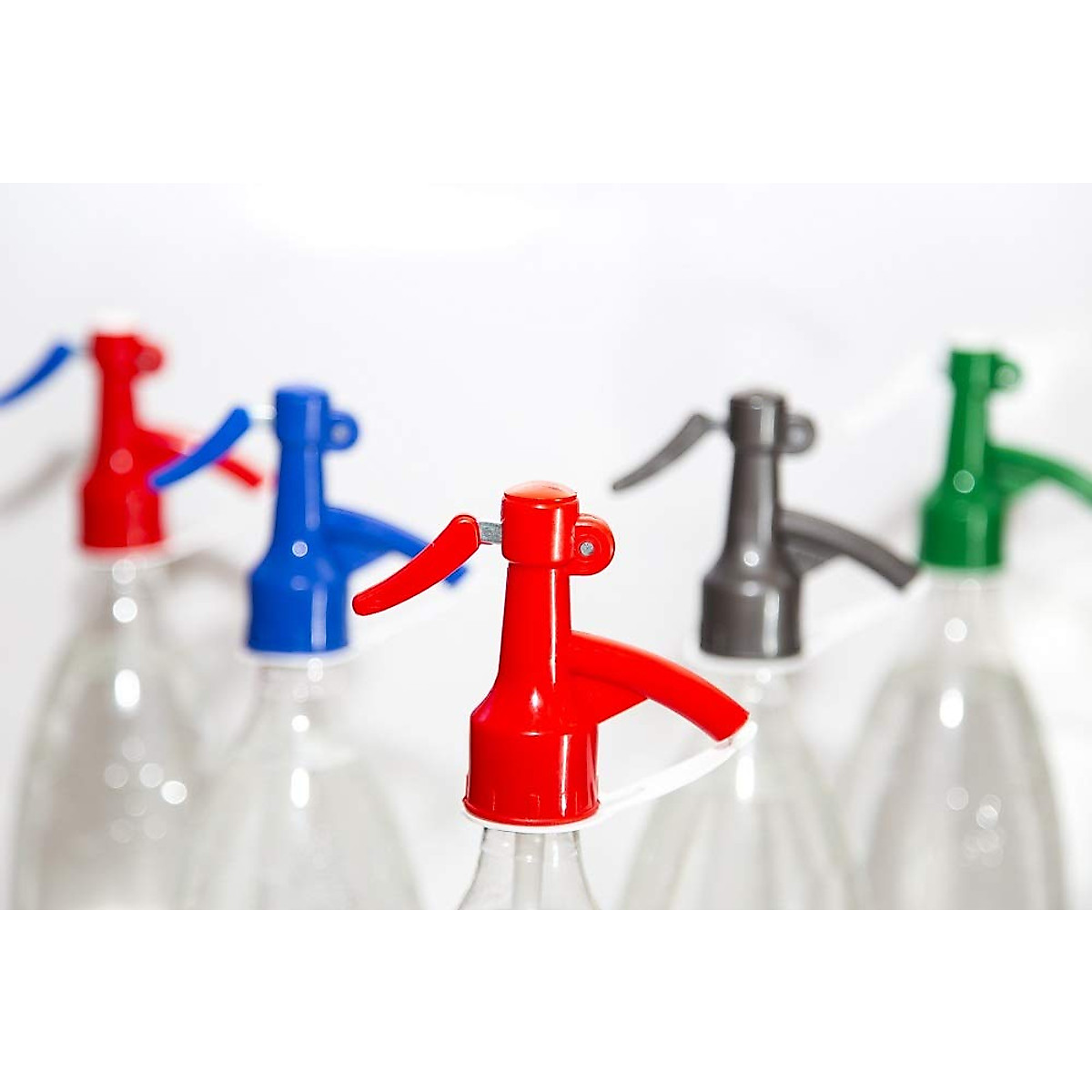 Sodafall Fizz Saver Soda bottle dispenser for seltzer/club soda and soda pop (grey)