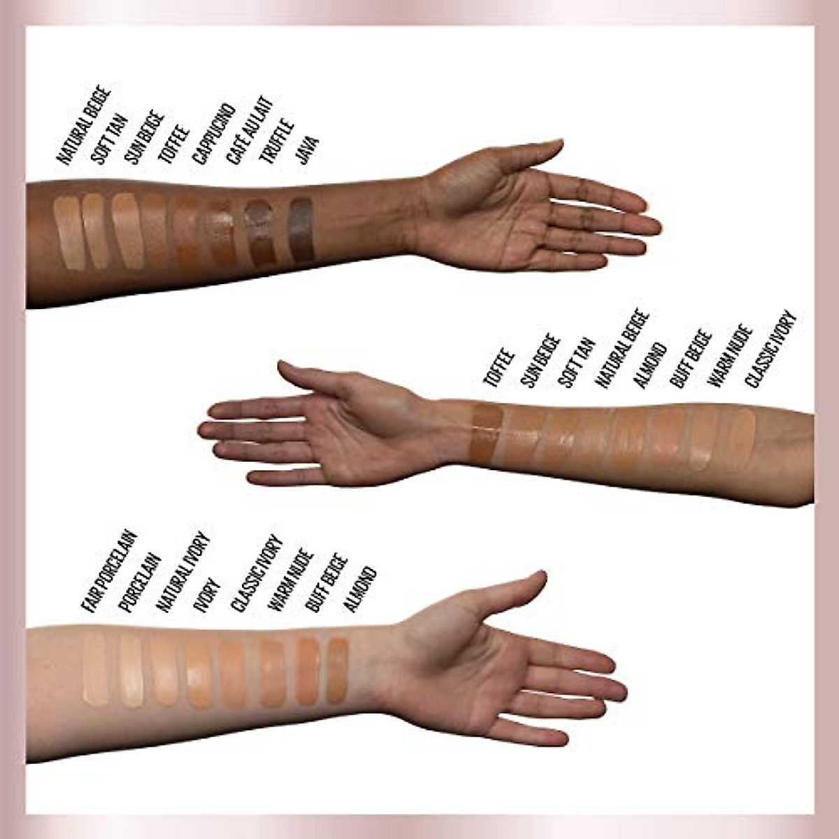 Maybelline Dream Urban Cover Flawless Coverage Foundation Makeup, SPF 50, Natural Beige