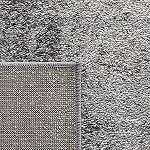 SAFAVIEH Tulum Collection 6' x 9' Ivory/Grey TUL228A Modern Abstract Non-Shedding Living Room Bedroom Dining Home Office Area Rug