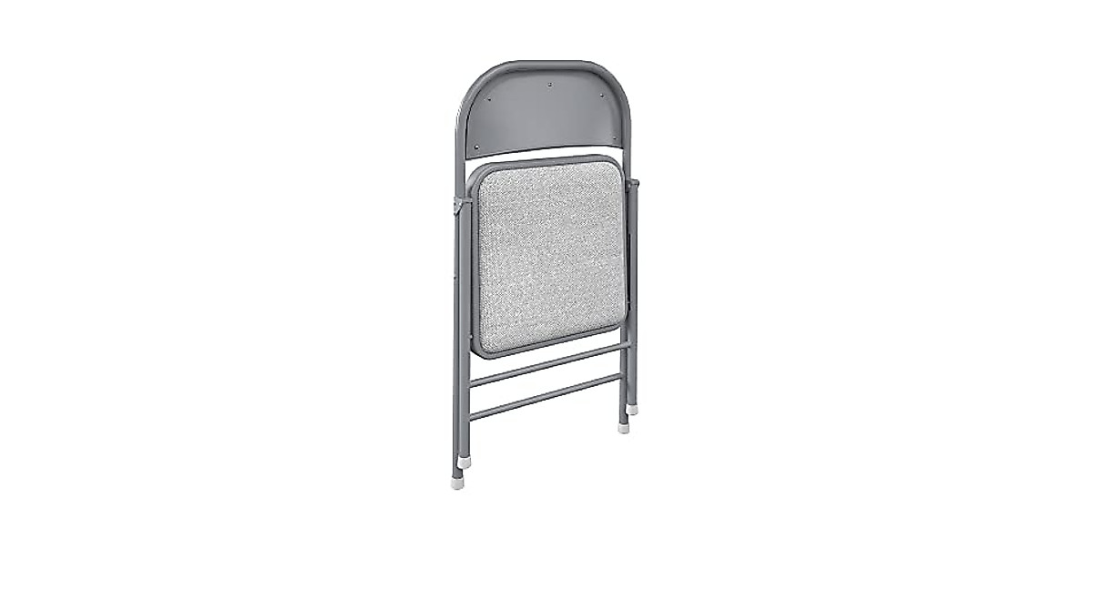 COSCO SmartFold Fabric Folding Chair 4-Pack - Compact & Durable