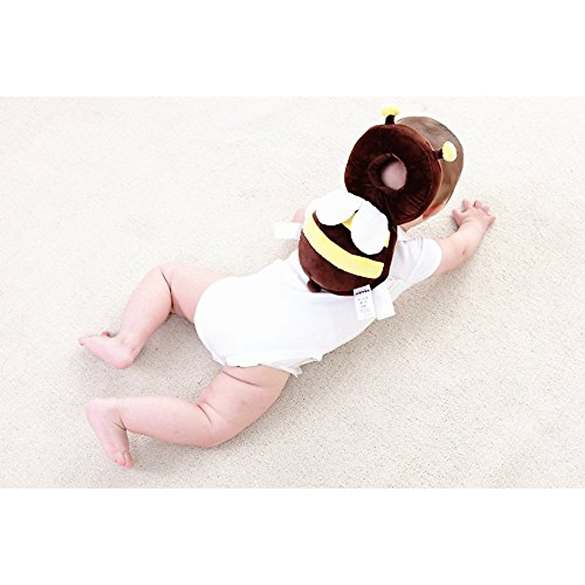 Baby Toddlers Head Protective, Adjustable Infant Safety Pads for Baby Walkers Protective Head Cute Small bee