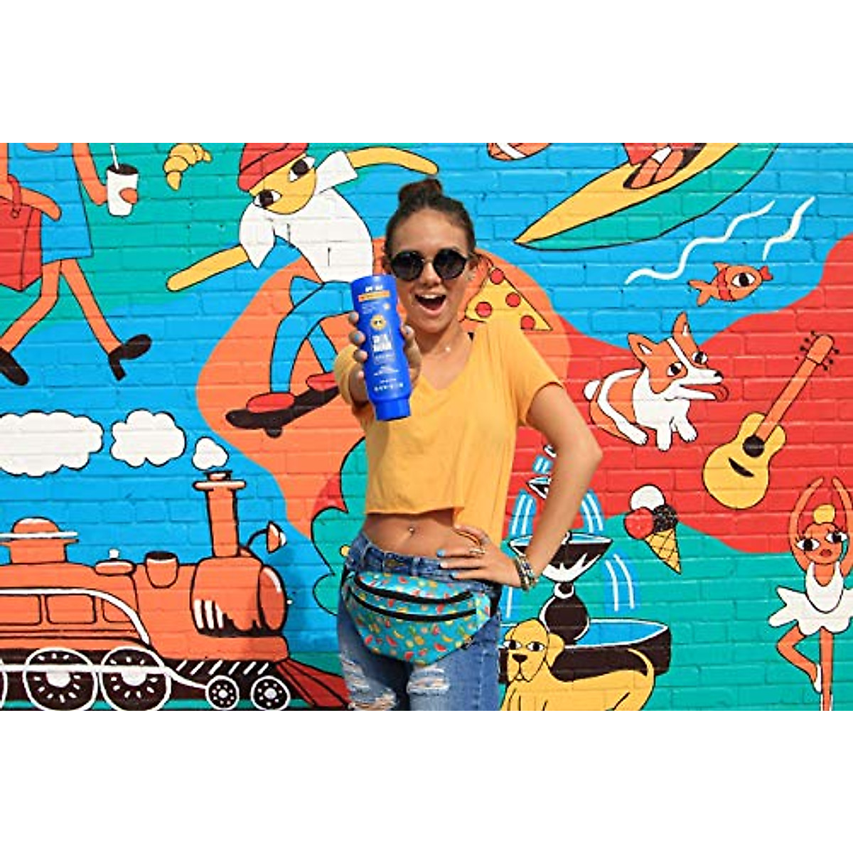 Leakproof Hidden Flask - 2 Secret Sunscreen Flasks For Liquor - Large 10oz Empty Alcohol Containers & 100 Foam Seals & Collapsible Funnel | Hard Plastic Booze Smuggling Bottle