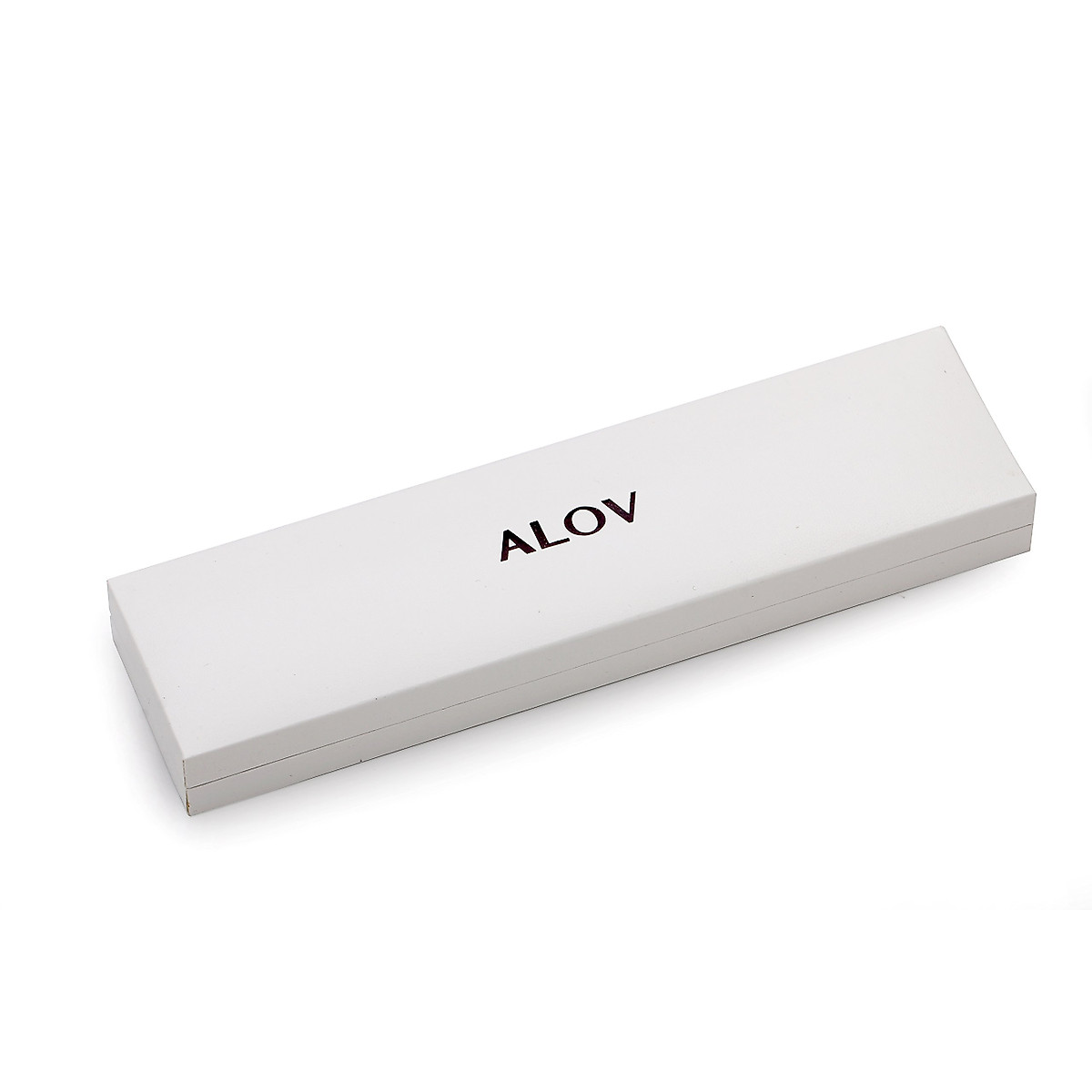 ALOV Jewelry Sterling Silver "I love you to the moon and back" 4mm Cubic Zirconia Tennis Bracelet