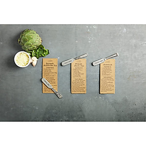 Mud Pie Recipe Spreader Set, 5.5", Hummus