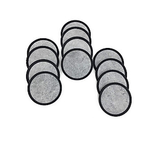 Xcivi 12 Pack Replacement Water Filter Discs for Mr. Coffee Coffee Maker, Activated Charcoal Water Purification Dics