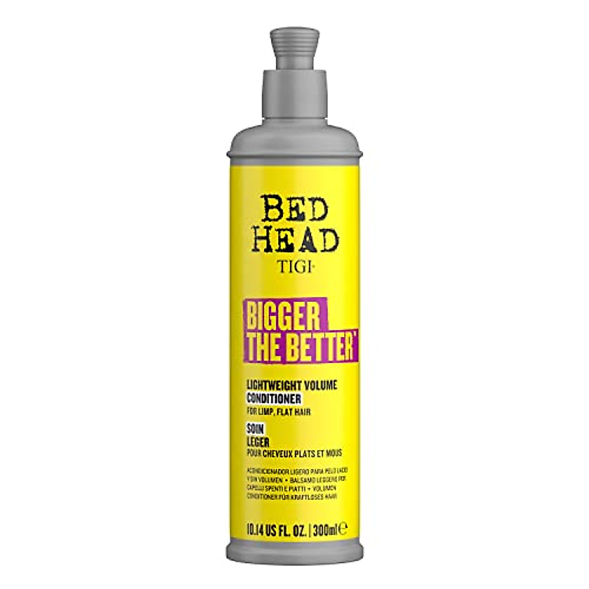TIGI Bed Head Bigger The Better Lightweight Volume Conditioner for Fine Hair 10.14 fl oz