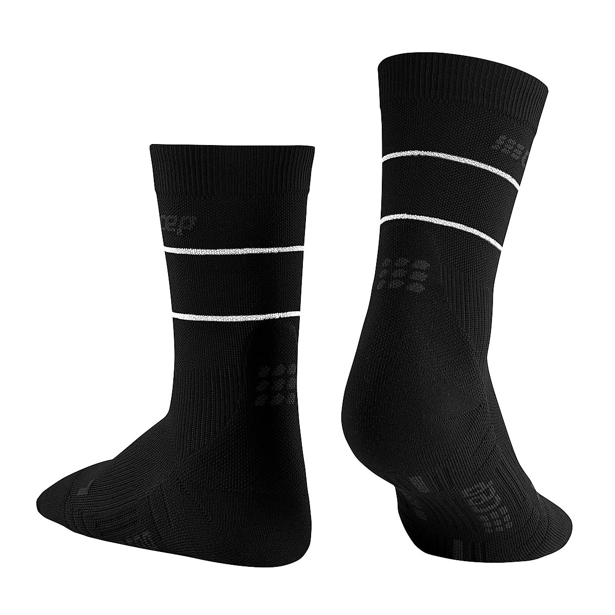 CEP Reflective Mid Cut Compression Socks, Men