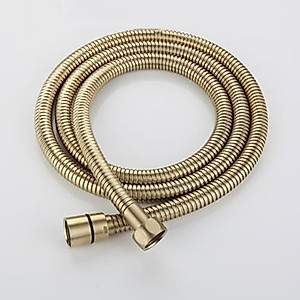 BINCAVIDOU Hand Held Toilet Bidet Sprayer Hand Bidet Sprayer for Toilet Bidet Toilet Sprayer Jet Kit Pressurized Flush All Copper,D, Brushed Gold