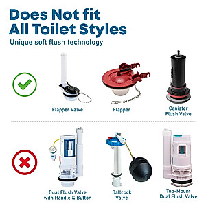 Automatic Touchless Toilet Flusher, Sensor-Activated Flush Kit – Easy Install, 1 Year Warranty