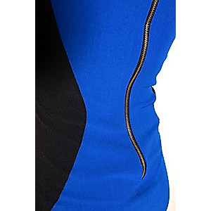 Body Language Women's Cobi Colorblock Bodycon Dress Black/Blue