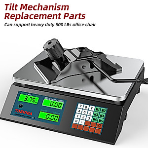 Heavy Duty 500lbs Office Chair Tilt Control Mechanism Replacement Parts,Heavy Duty Office Chair Tilt Control With W/6" X 10.2" Mounting Holes For Executive Desk And Gaming Chairs Base(1 Pack)