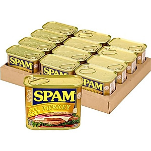 SPAM Oven Roasted Turkey, 12 Ounce (Pack of 12)