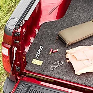 BedRug Classic Bed Mat | Gray | BMY05DCS | Fits 2005 - 2022 Toyota Tacoma 5' Bed (Tailgate Mat Sold Separately)